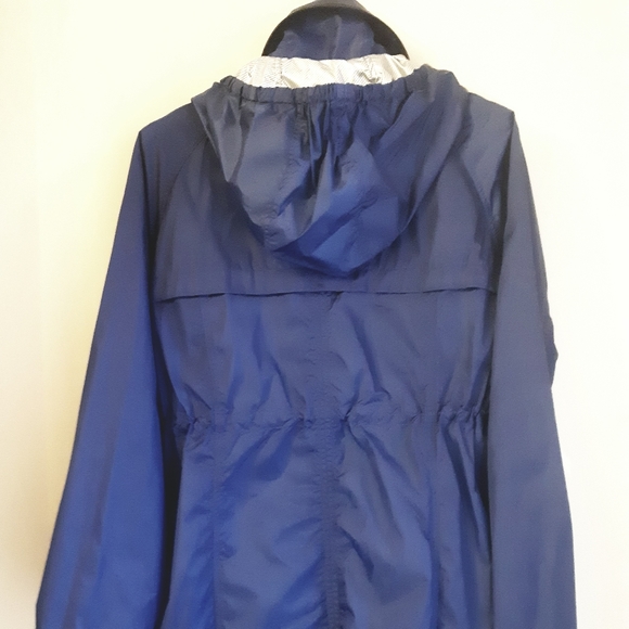 Novelti Jackets & Coats | Novelti Blue Rain Jacket With Packable Hood ...